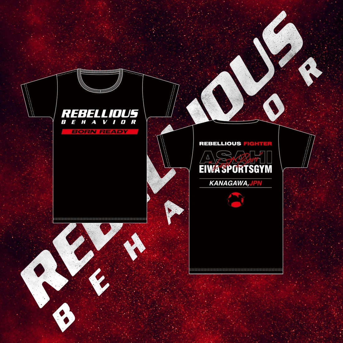 ASAHI EIWA SPORTSGYM TEE – REBELLIOUS BEHAVIOR