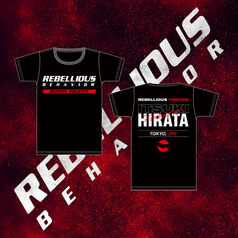 【PRE ORDER 6月下旬発送】ITSUKI HIRATA TEE – REBELLIOUS BEHAVIOR